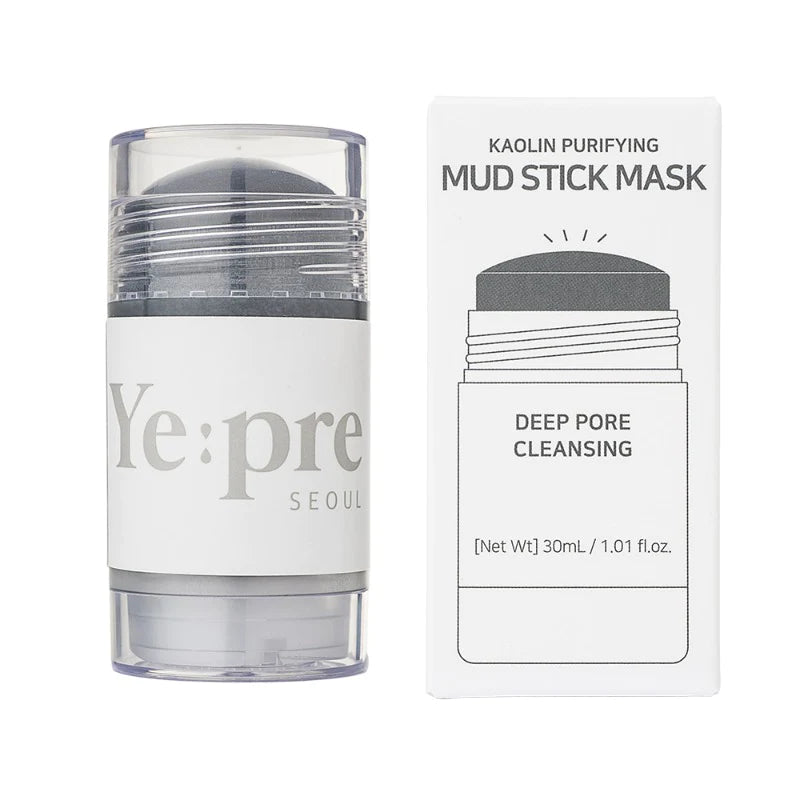 YE:PRE - Kaolin Purifying Mud Stick Mask – Korea Cosmetics BN