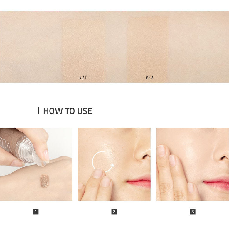 LIZDA - Zero Fit Cover Capsule Foundation – Korea Cosmetics BN