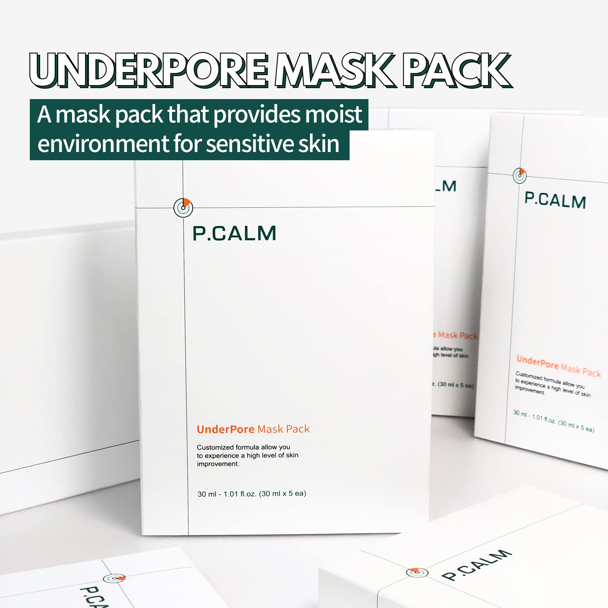P.CALM - Under Pore Mask Pack - Korea Cosmetics BN