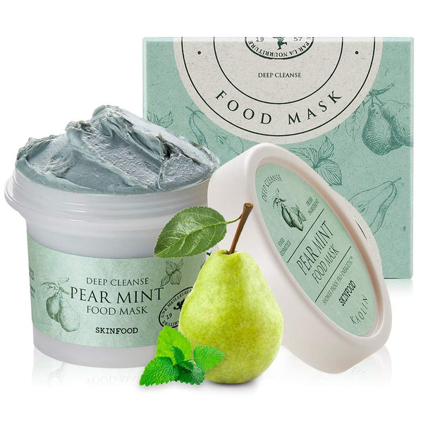 SKINFOOD - Pear Mint Food Mask - Korea Cosmetics BN