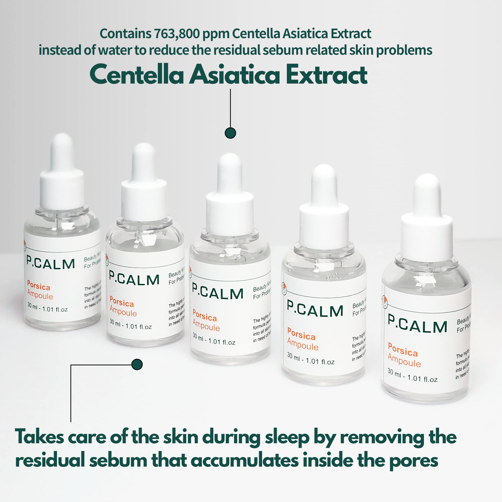 P.CALM - Porsica Ampoule - Korea Cosmetics BN