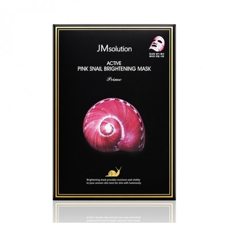 JMSOLUTION - Active Pink Snail Brightening Mask – Korea Cosmetics BN