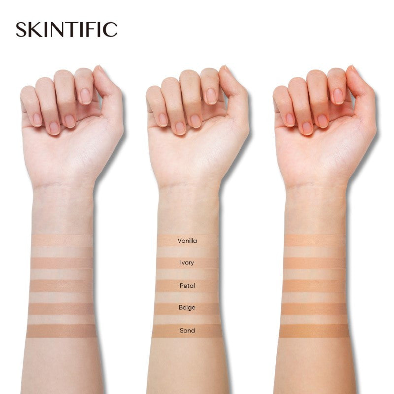 SKINTIFIC - Cover All Perfect Cushion SPF 35 PA++++ – Korea Cosmetics BN
