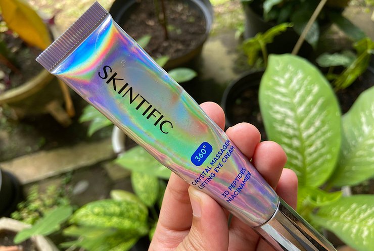 SKINTIFIC - 360 Crystal Massager Lifting Eye Cream - Korea Cosmetics BN
