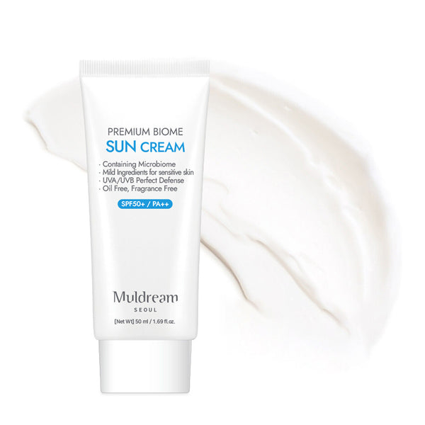 MULDREAM - Premium Biome Sun Cream SPF50+ / PA++ - Korea Cosmetics BN