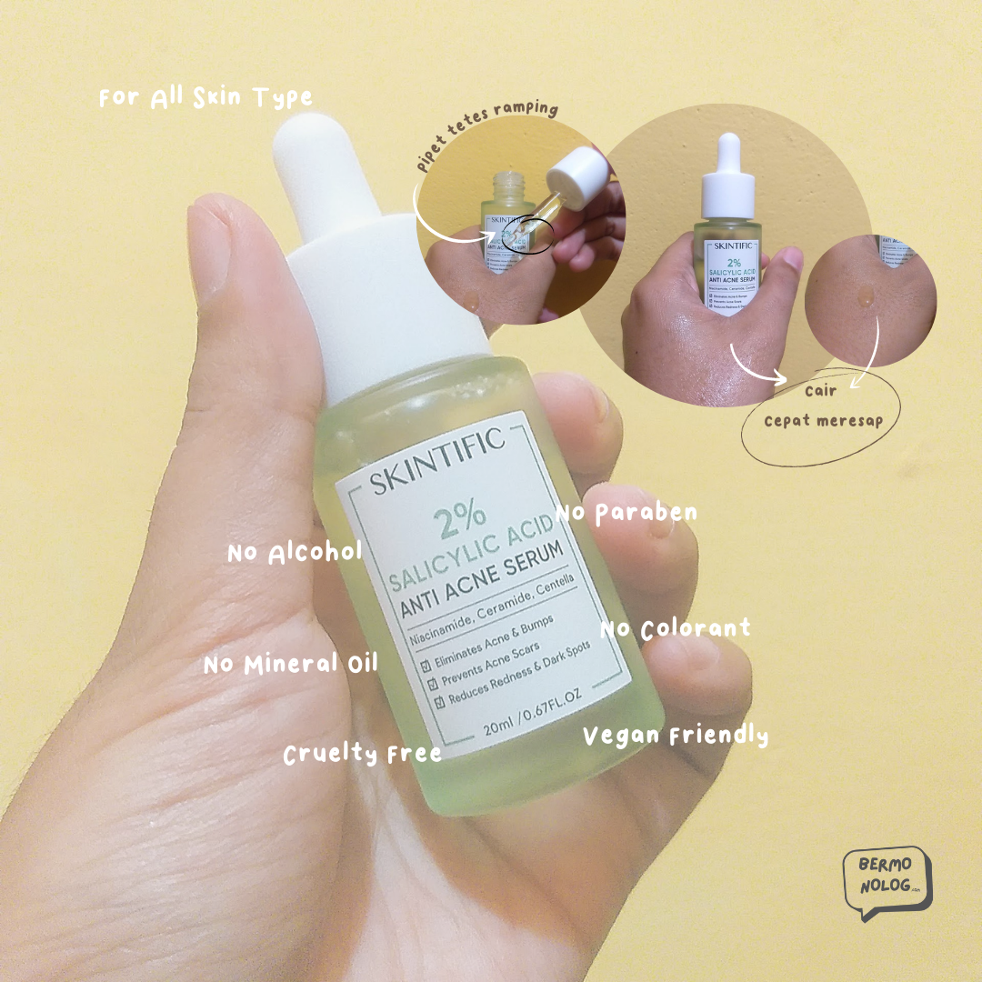 SKINTIFIC - 2% Salicylic Acid Anti-Acne Serum – Korea Cosmetics BN